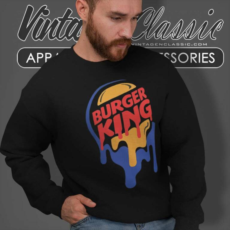 Custom Burger King Logo Shirt - Vintagenclassic Tee