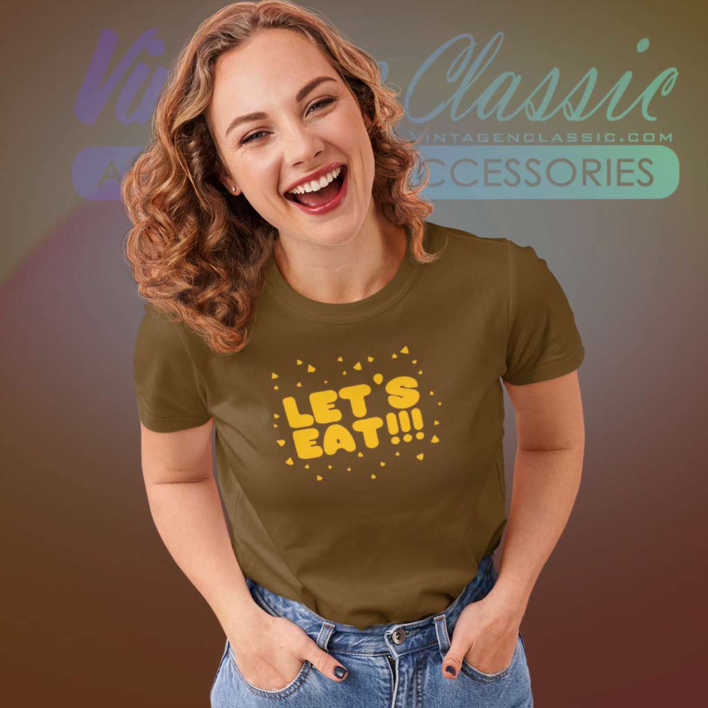 Fnaf Chica Lets Eat Shirt - Vintagenclassic Tee